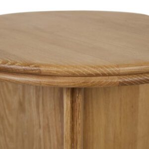 Solstice Slice Side Table | Oak - insideout Newcastle